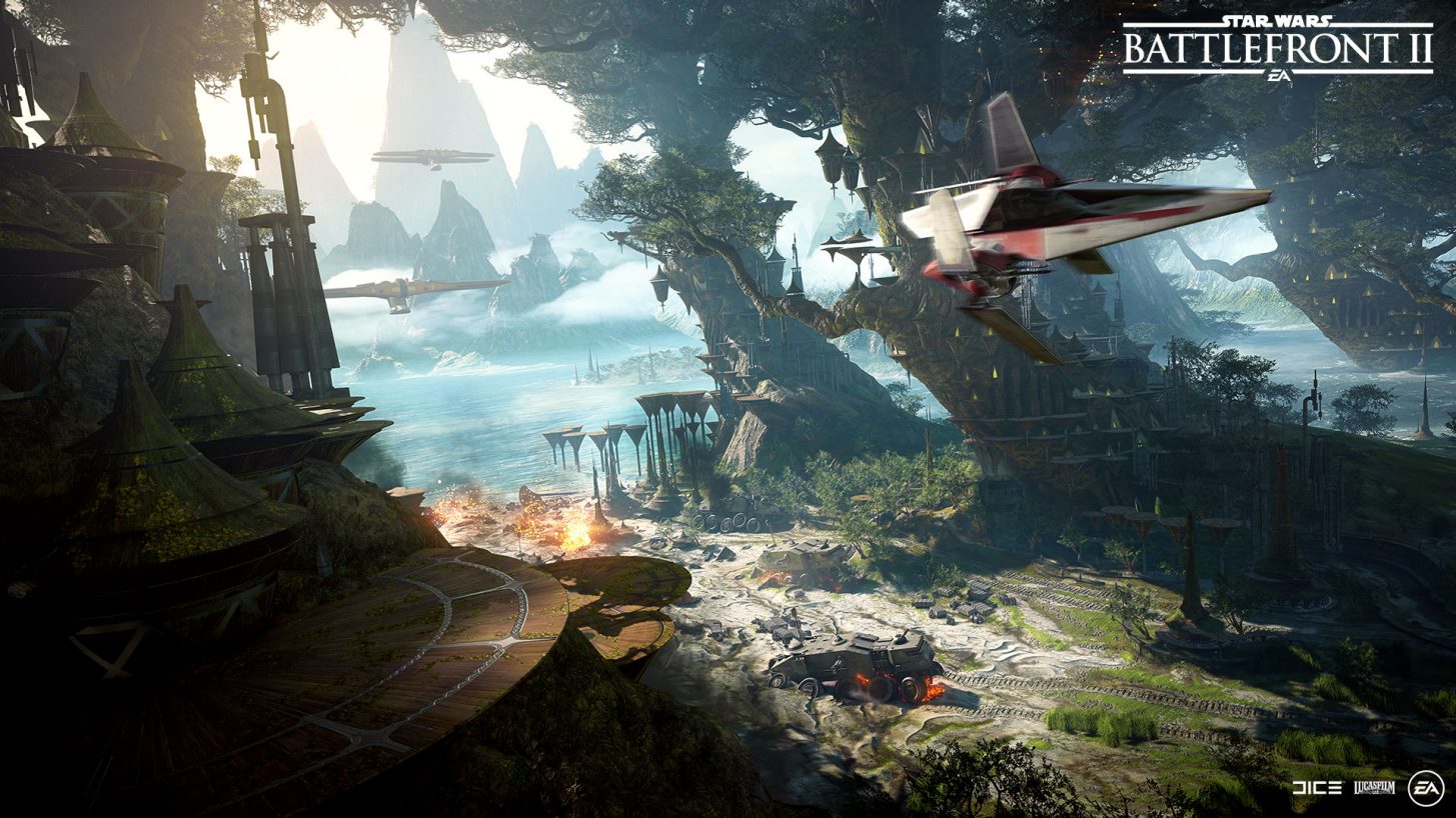 Exploration des zones de Star Wars™ Battlefront™ II : Plage de Kachirho
