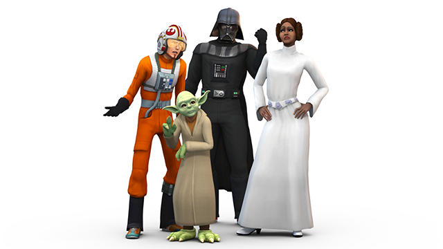 「The Sims 4」の新コスチュームでStar Wars™の日に参加